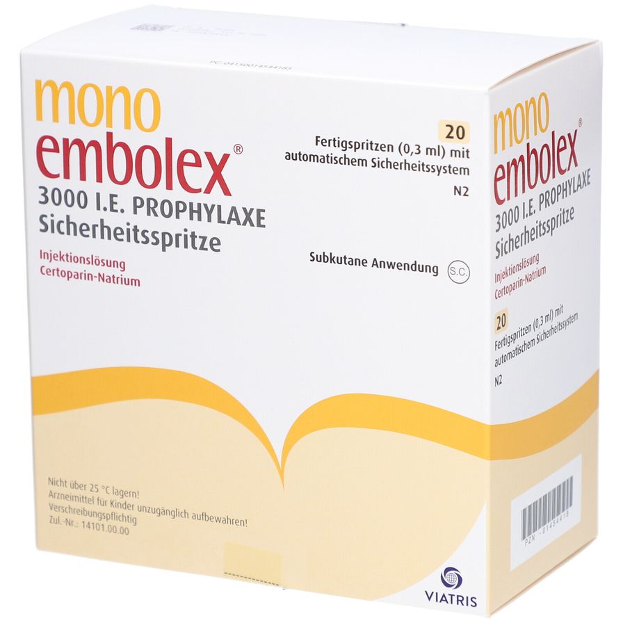 mono embolex® 3000 I.E. PROPHYLAXE 20 St - shop-apotheke.com