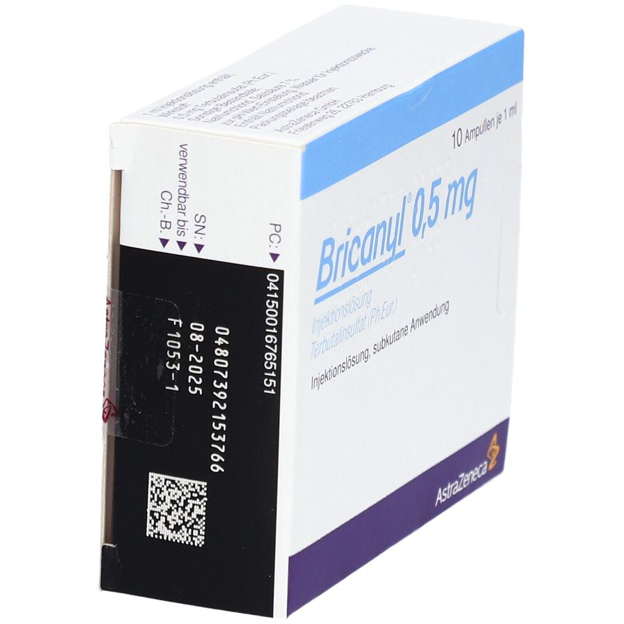 Bricanyl® 0,5 mg 10x1 ml - shop-apotheke.com