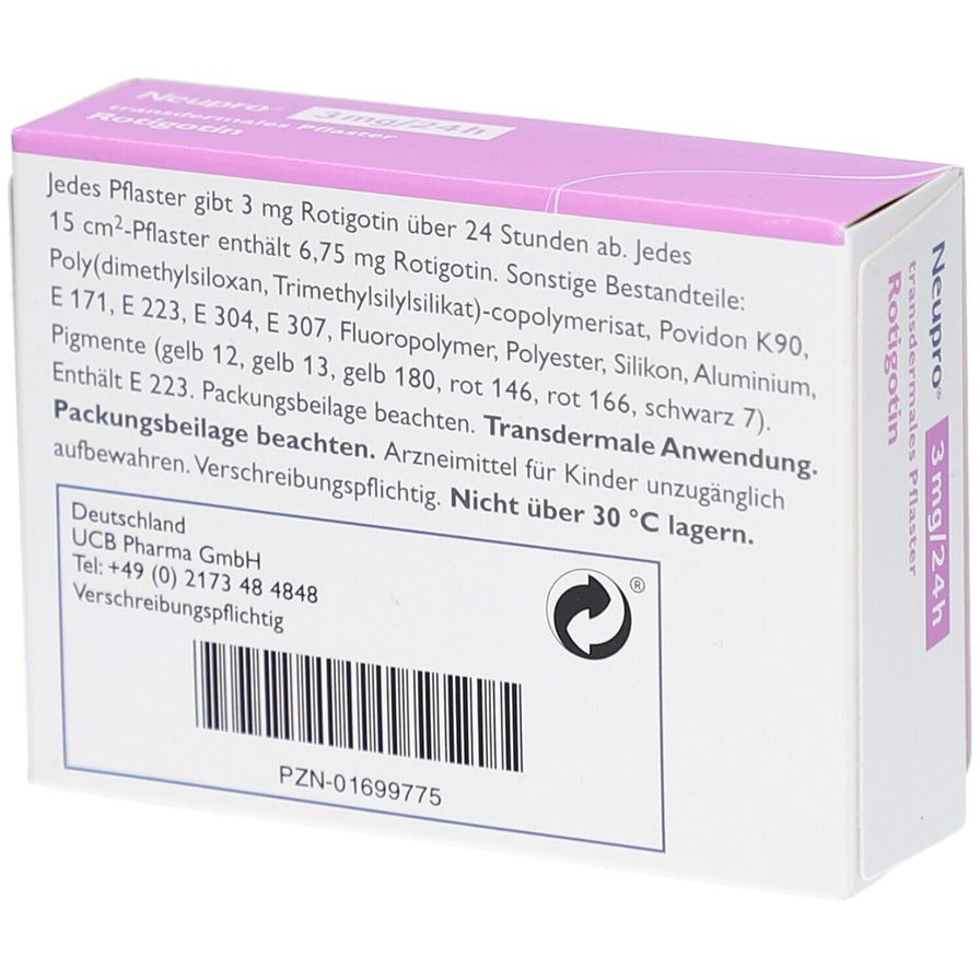 Neupro® 3 mg/24 h 28 St - shop-apotheke.com