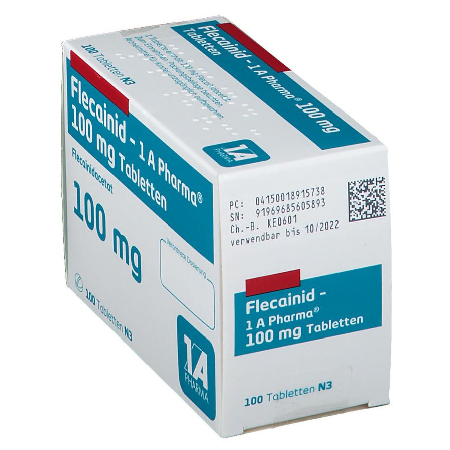 Flecainid - 1 A Pharma® 100 mg 100 St - shop-apotheke.com