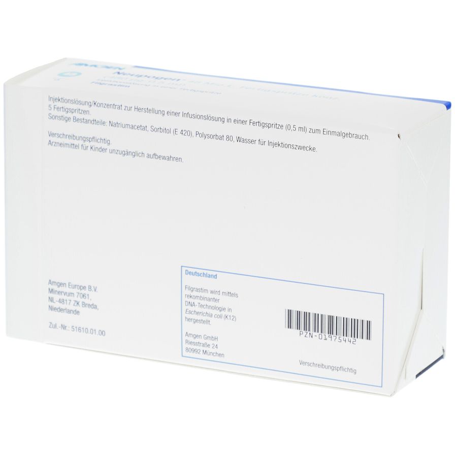 Neupogen® 48 Mio.E. 480 µg/0,5 ml 5 St - shop-apotheke.com