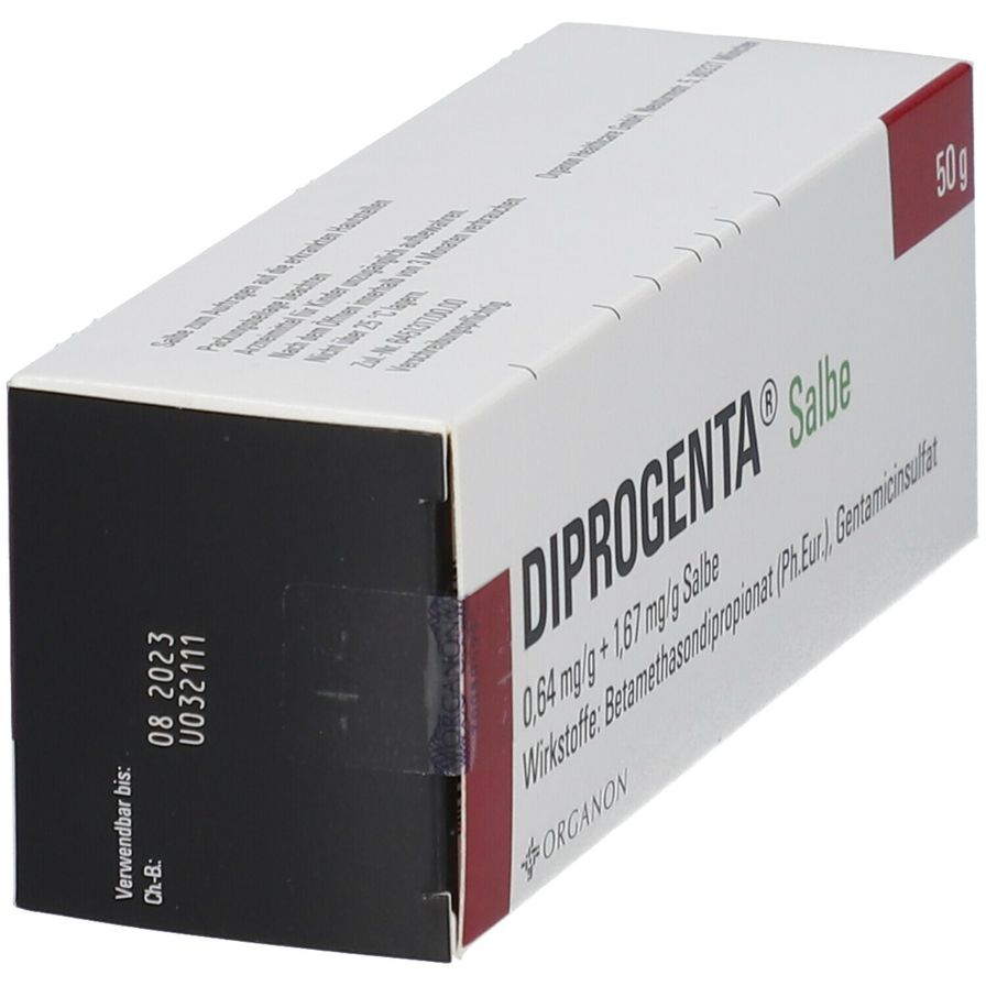 DIPROGENTA® Salbe 0,64 mg/g + 1,67 mg/g 50 g - shop-apotheke.com