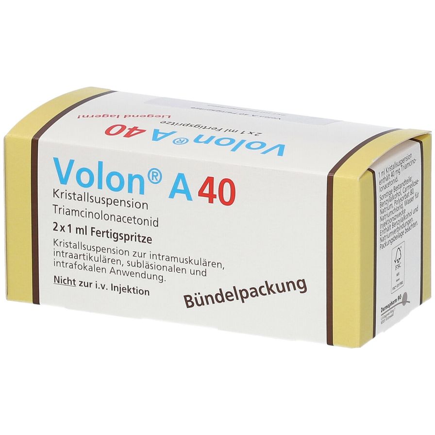 Volon®A 40 Fertigspritzen 2x1 ml - shop-apotheke.com