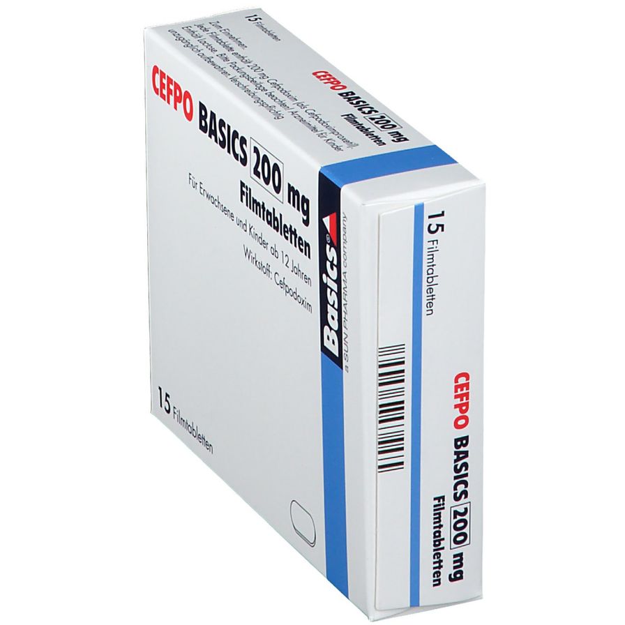 CEFPO BASICS 200 mg 15 St - shop-apotheke.com