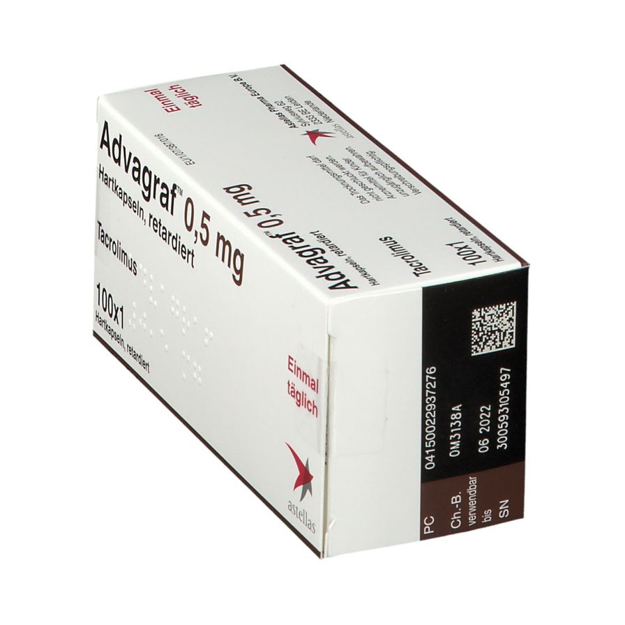 Advagraf® 0,5 mg 100 St - shop-apotheke.com