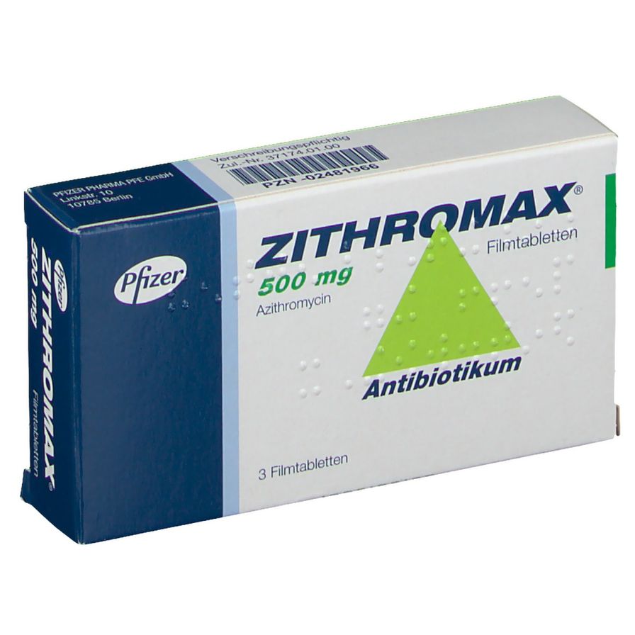 ZITHROMAX® 500 mg 3 St - shop-apotheke.com