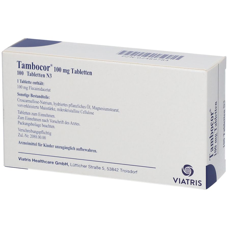 Tambocor® 100 mg 100 St - shop-apotheke.com