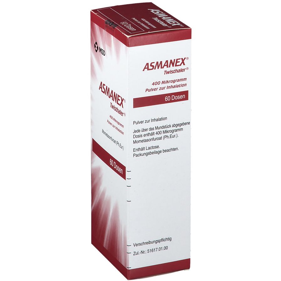 ASMANEX® Twisthaler® 400 µg 1 St - shop-apotheke.com