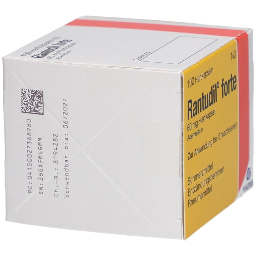 Rantudil® forte Kapseln 100 St - shop-apotheke.com
