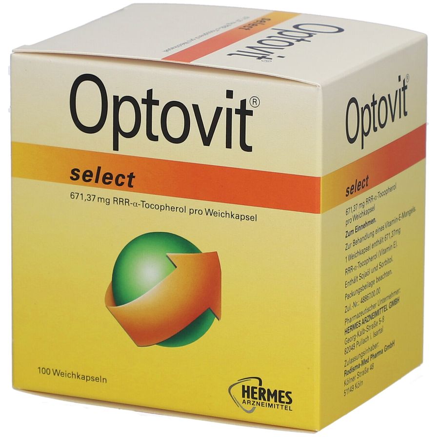 Optovit® select 1000 I.E. Kapseln 100 St - shop-apotheke.com