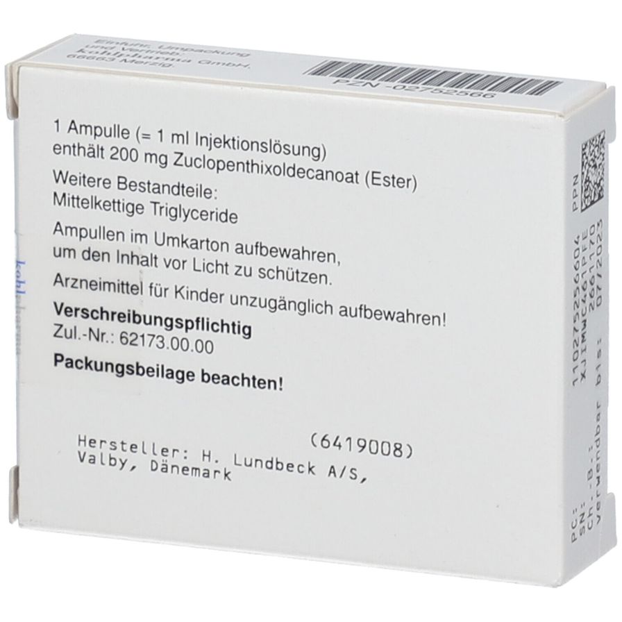Clopixol Depot 200 mg/ml 5x1 St - shop-apotheke.com