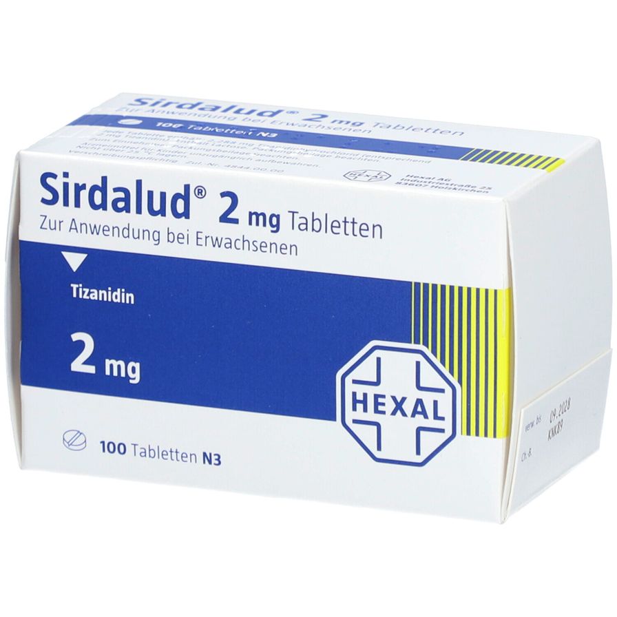 Sirdalud® 2 mg 100 St - shop-apotheke.com