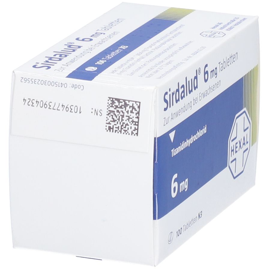 Sirdalud® 6 mg 100 St - shop-apotheke.com