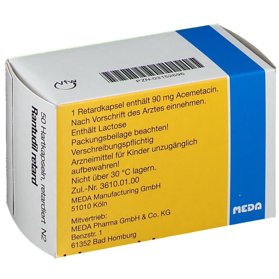 Rantudil® retard 90 mg 50 St - shop-apotheke.com