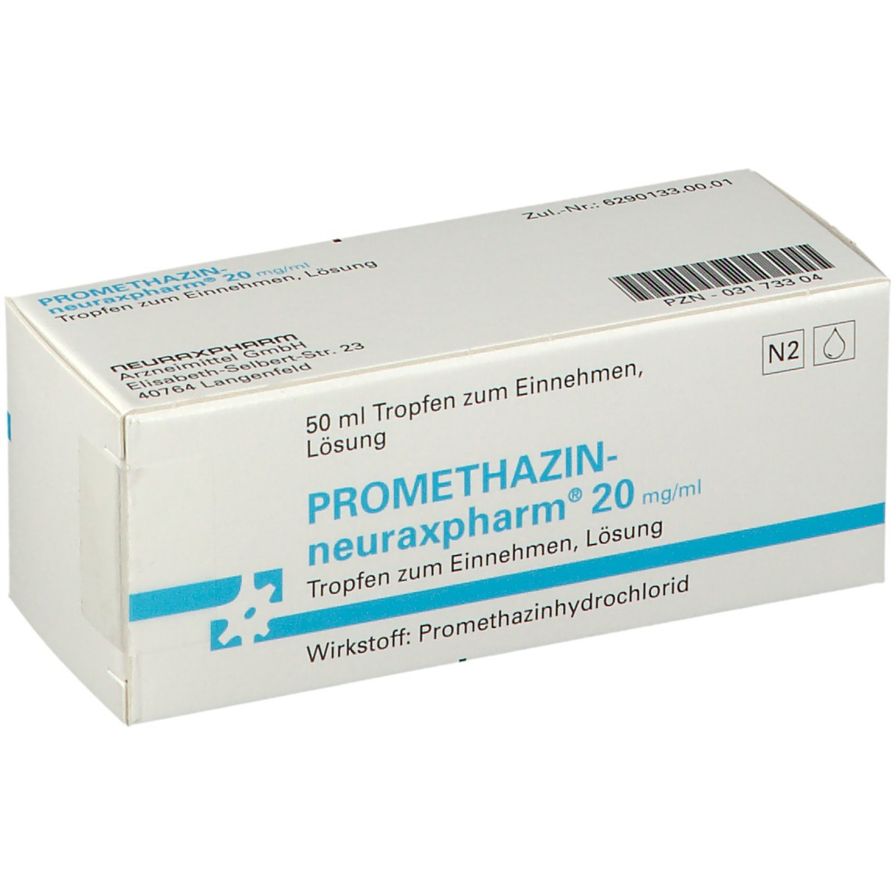 Promethazin-neuraxpharm® 20 mg/ml 50 ml - shop-apotheke.com
