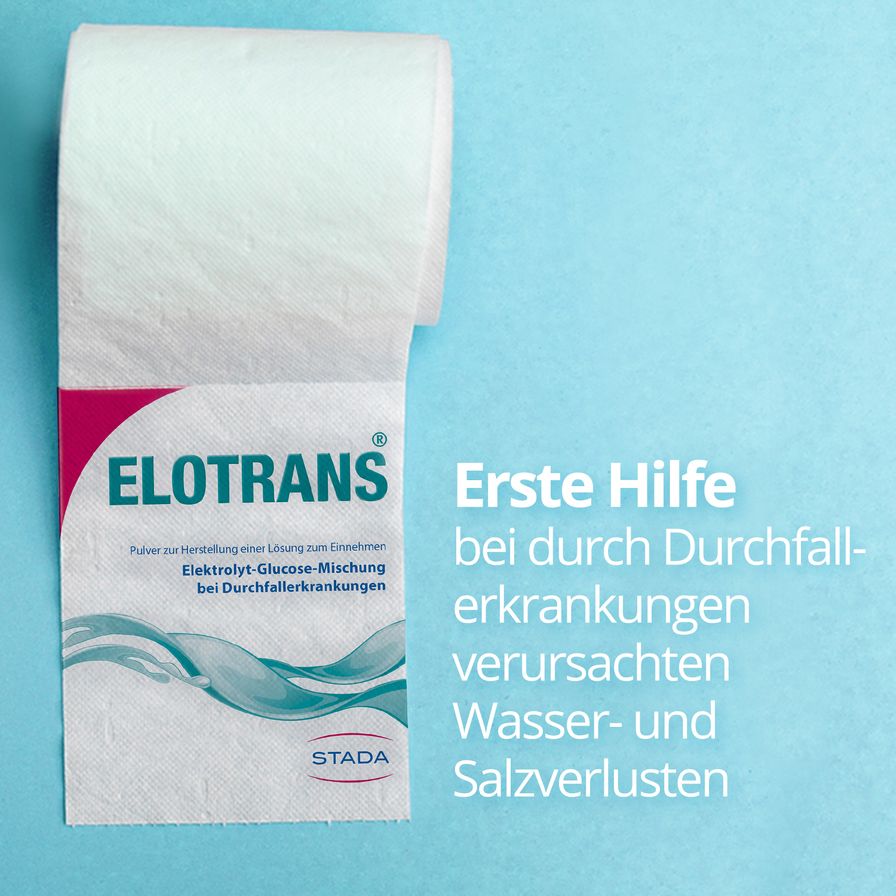 Elotrans® Elektrolyt- und Flüssigkeitszufuhr bei Durchfallbedingten ...