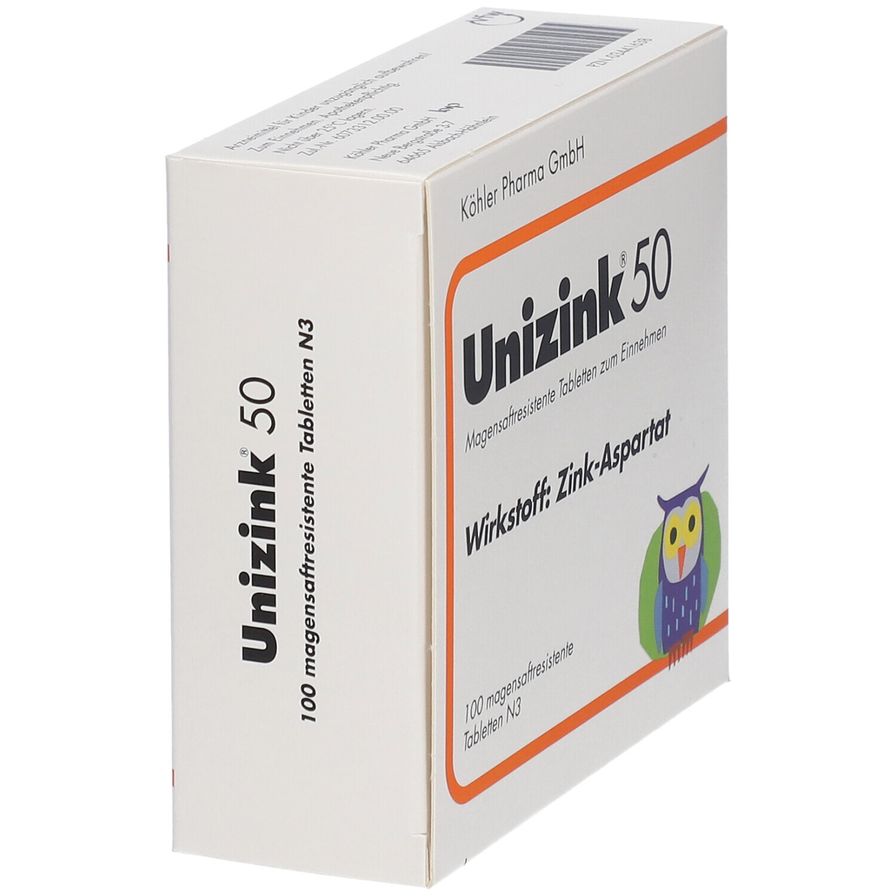 Unizink® 50 Tabletten 100 St - shop-apotheke.com