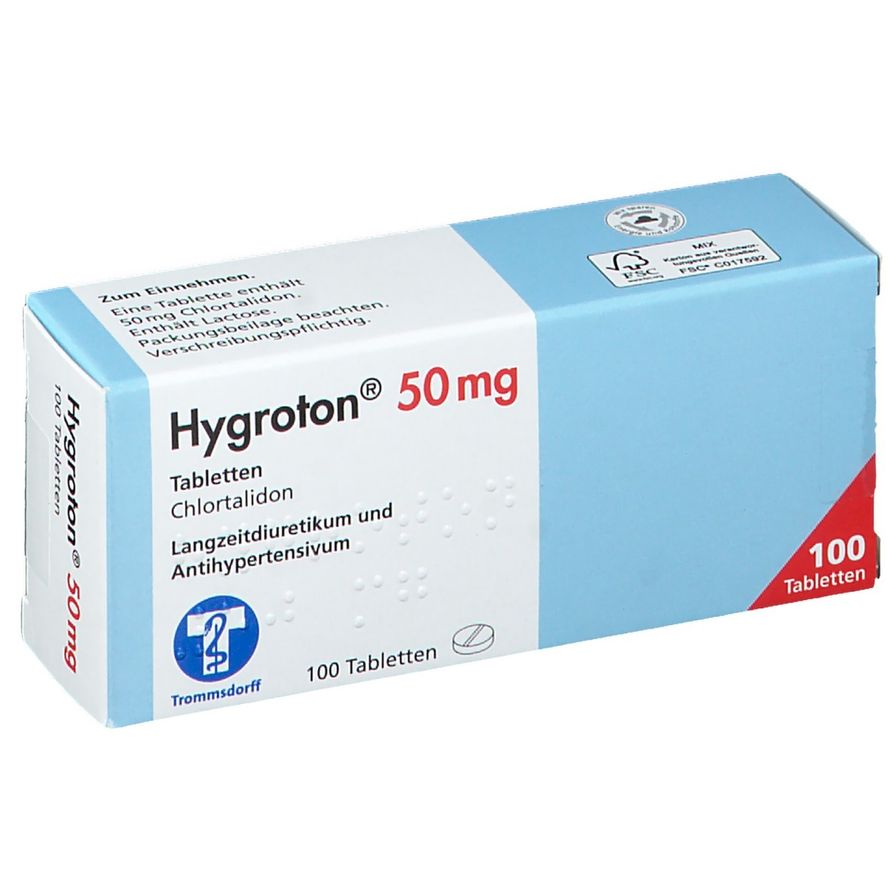 Hygroton® 50 mg 100 St - shop-apotheke.com