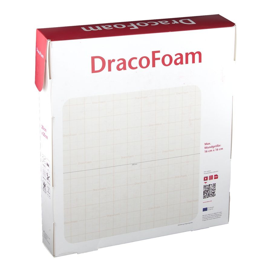 DracoFoam non-haft steril 20 x 20 cm 10 St - shop-apotheke.com
