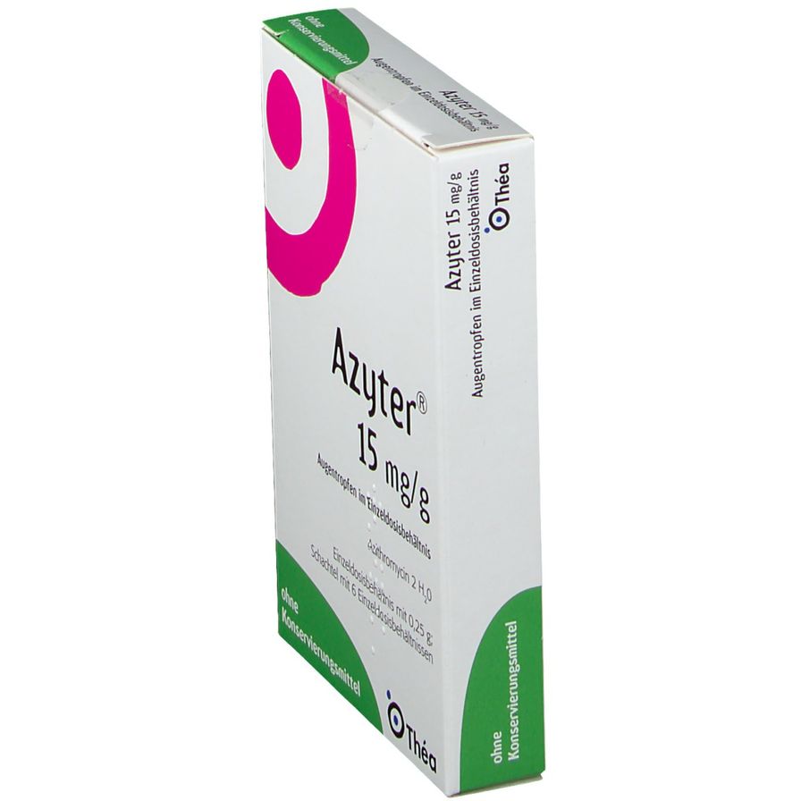 Azyter 15 mg/g 6x0,25 g - shop-apotheke.com