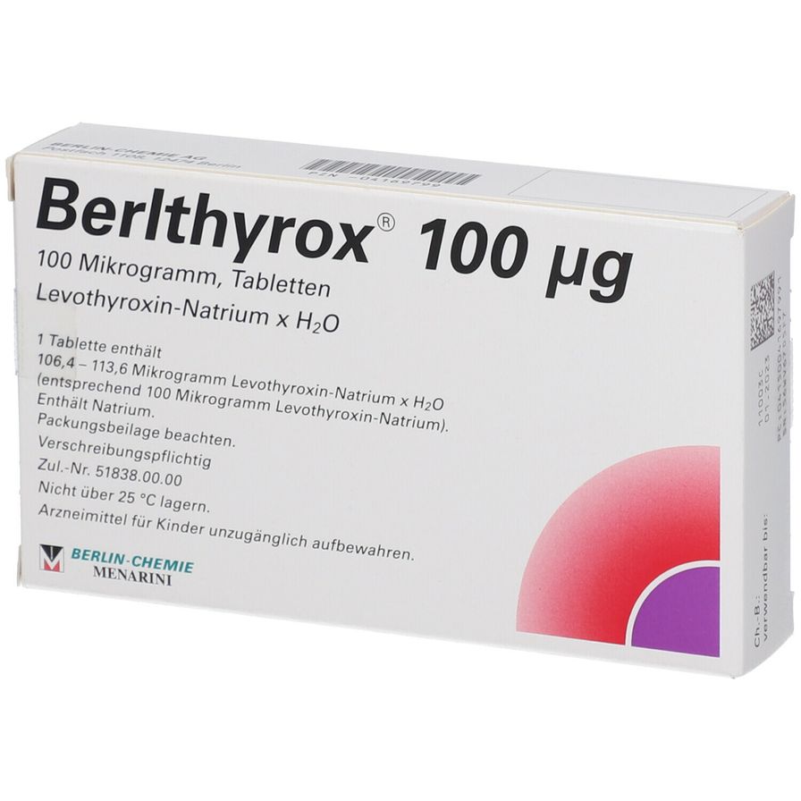Berlthyrox® 100 µg 50 St - shop-apotheke.com