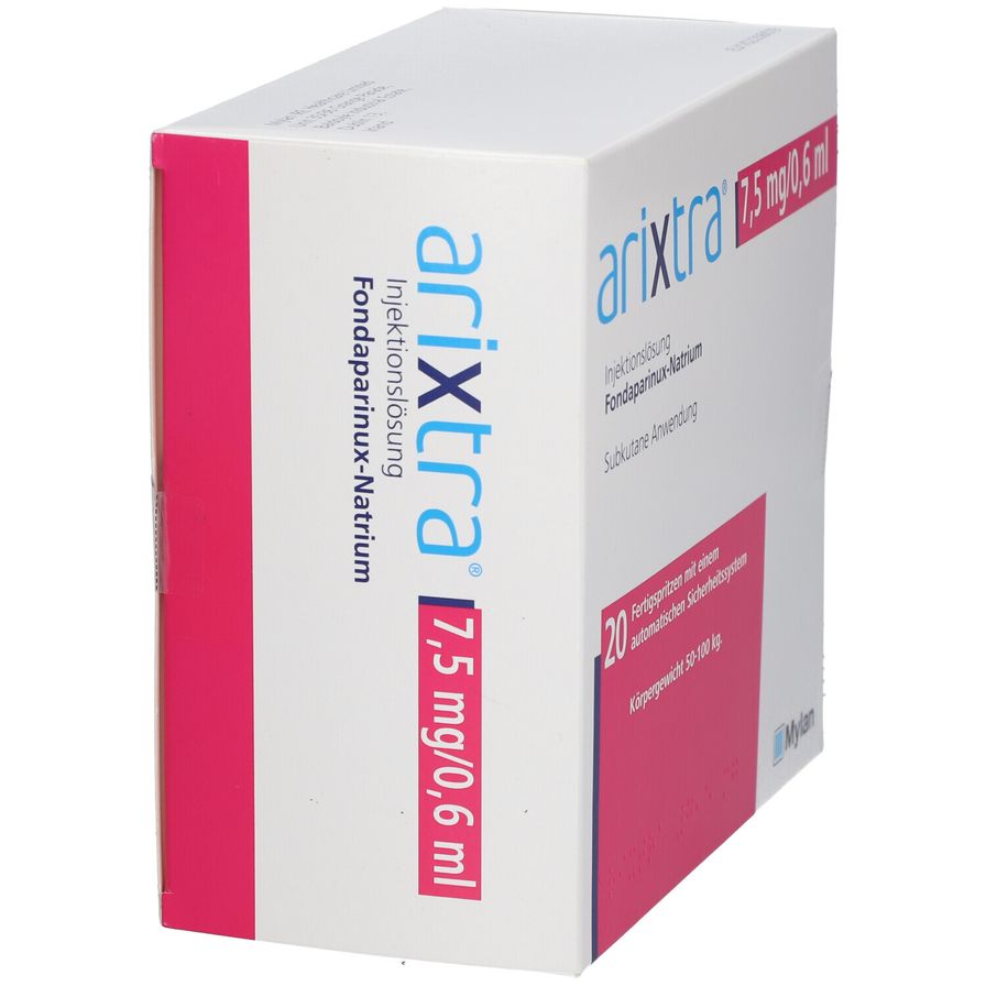 arixtra® 7,5 mg/0,6 ml 20x0,6 ml - shop-apotheke.com