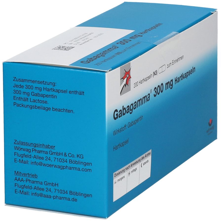 Gabagamma® 300 mg 200 St - shop-apotheke.com
