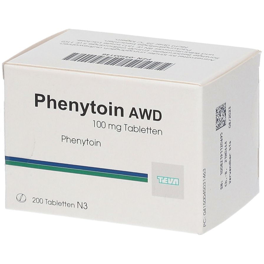 Phenytoin AWD 100 mg 200 St - shop-apotheke.com