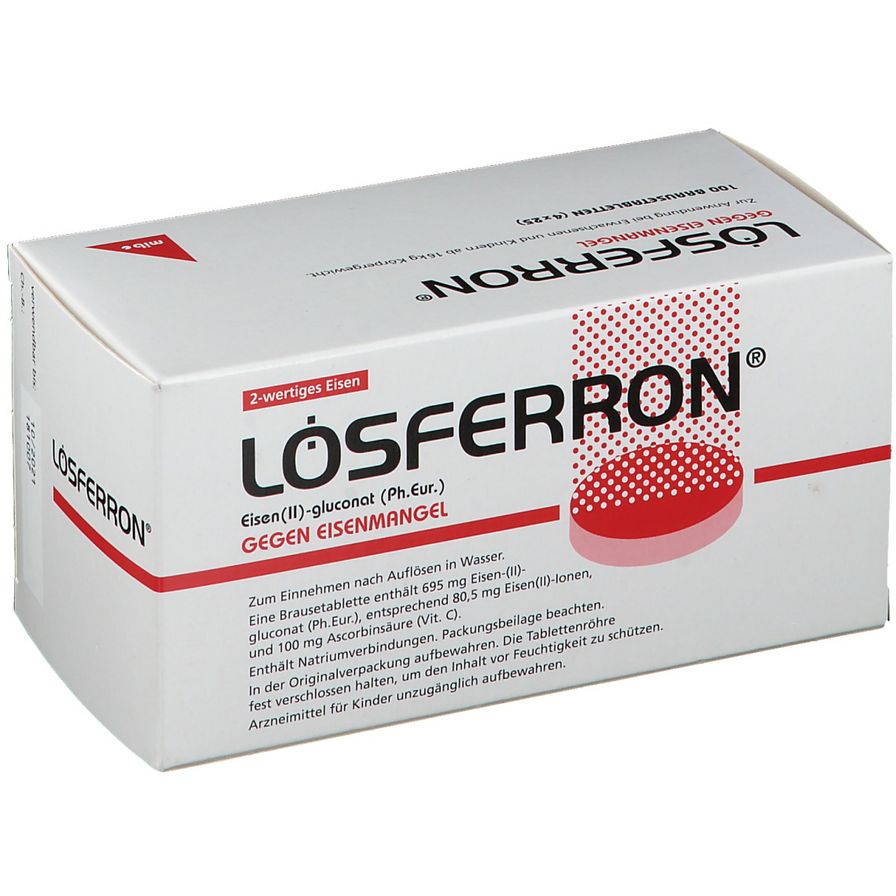 Lösferron® 80,5 mg Brausetabletten 100 St - shop-apotheke.com