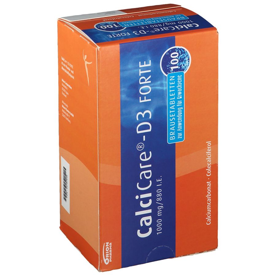 Calcicare D3 forte Brausetabletten 100 St - shop-apotheke.com