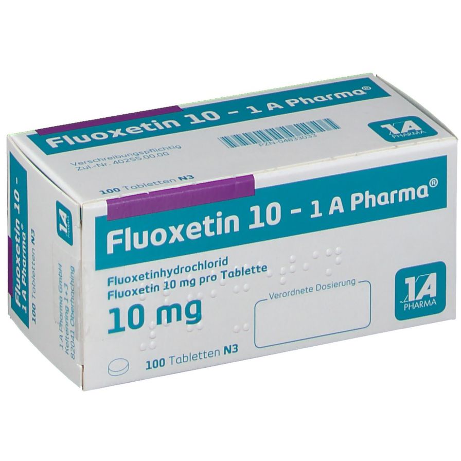 Fluoxetin 10 - 1 A Pharma® 100 St - shop-apotheke.com
