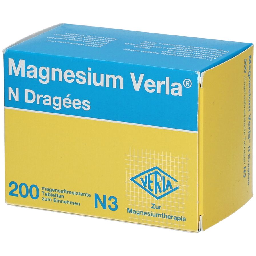Magnesium Verla® N Dragées 200 St - shop-apotheke.com