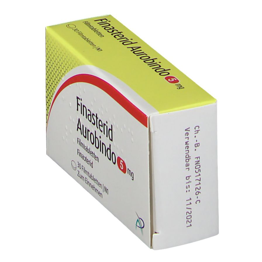 Finasterid Aurobindo 5 mg 30 St - shop-apotheke.com