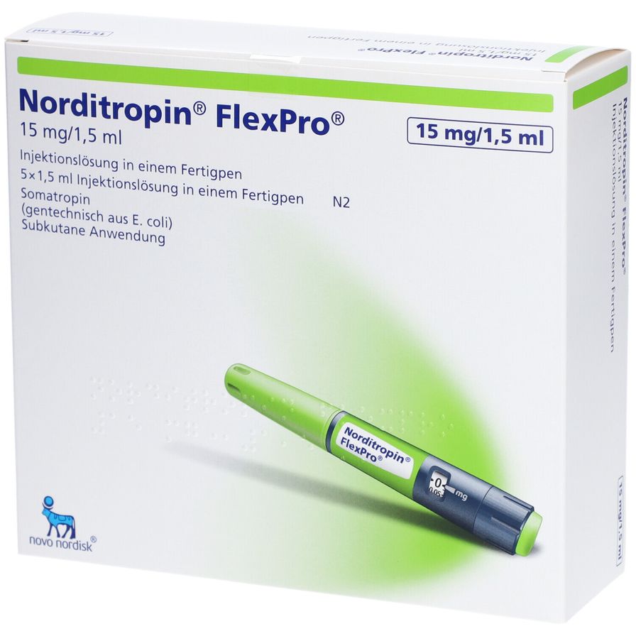 Norditropin® FlexPro® 15 mg/1,5 ml 5x1,5 ml - shop-apotheke.com