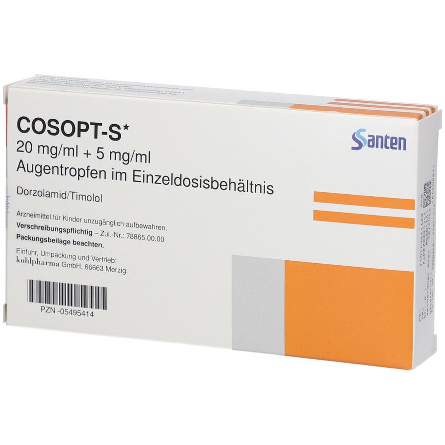 Cosopt-S 20 mg/ml + 5 mg/ml 30x0,2 ml - shop-apotheke.com