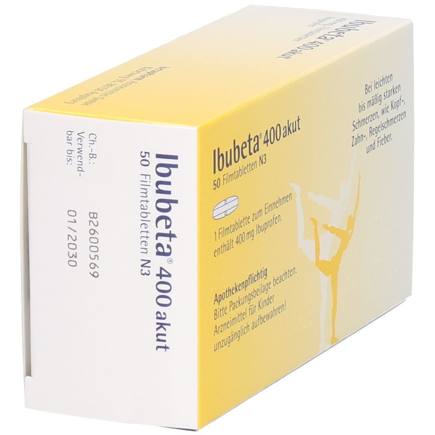 Ibubeta® 400 akut 50 St - shop-apotheke.com