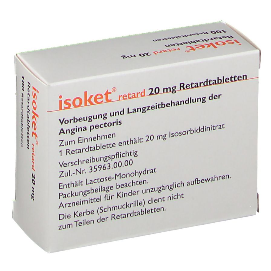 isoket® retard 20 mg 100 St - shop-apotheke.com