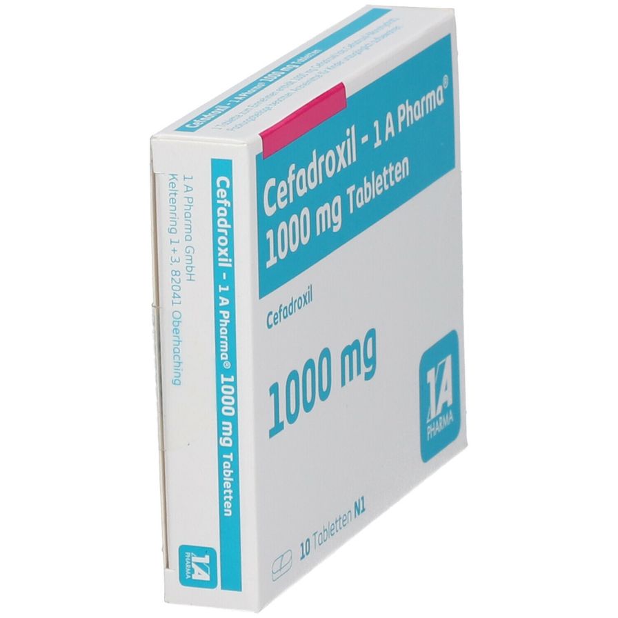 Cefadroxil - 1 A Pharma® 1000 mg 10 St - shop-apotheke.com