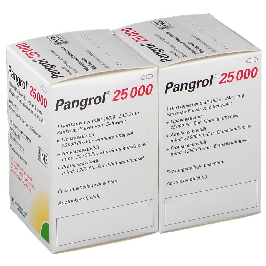 Pangrol® 25000 Kapseln 200 St - shop-apotheke.com
