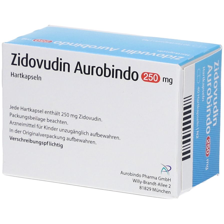 Zidovudin Aurobindo 250 mg 40 St - shop-apotheke.com