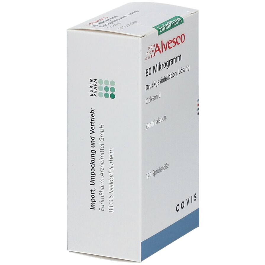 Alvesco 80 µg 120 Hub Dosieraerosol 1 St - shop-apotheke.com