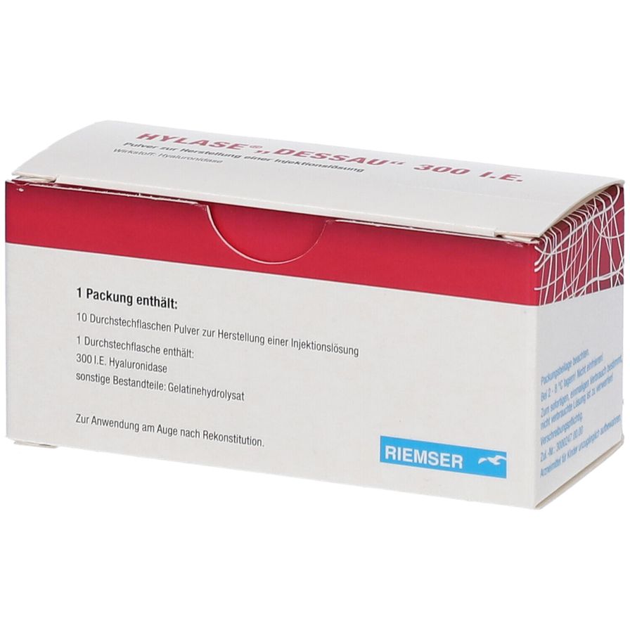 HYLASE® DESSAU 300 I.E. 10 St - shop-apotheke.com