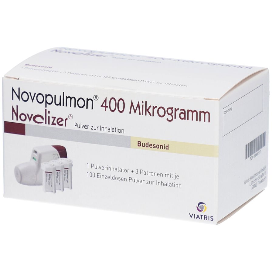 Novopulmon® 400 µg Novolizer® 3x100 St - shop-apotheke.com