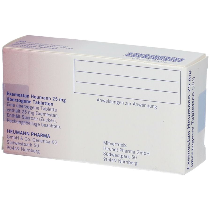 Exemestan Heumann 25 mg 30 St - shop-apotheke.com