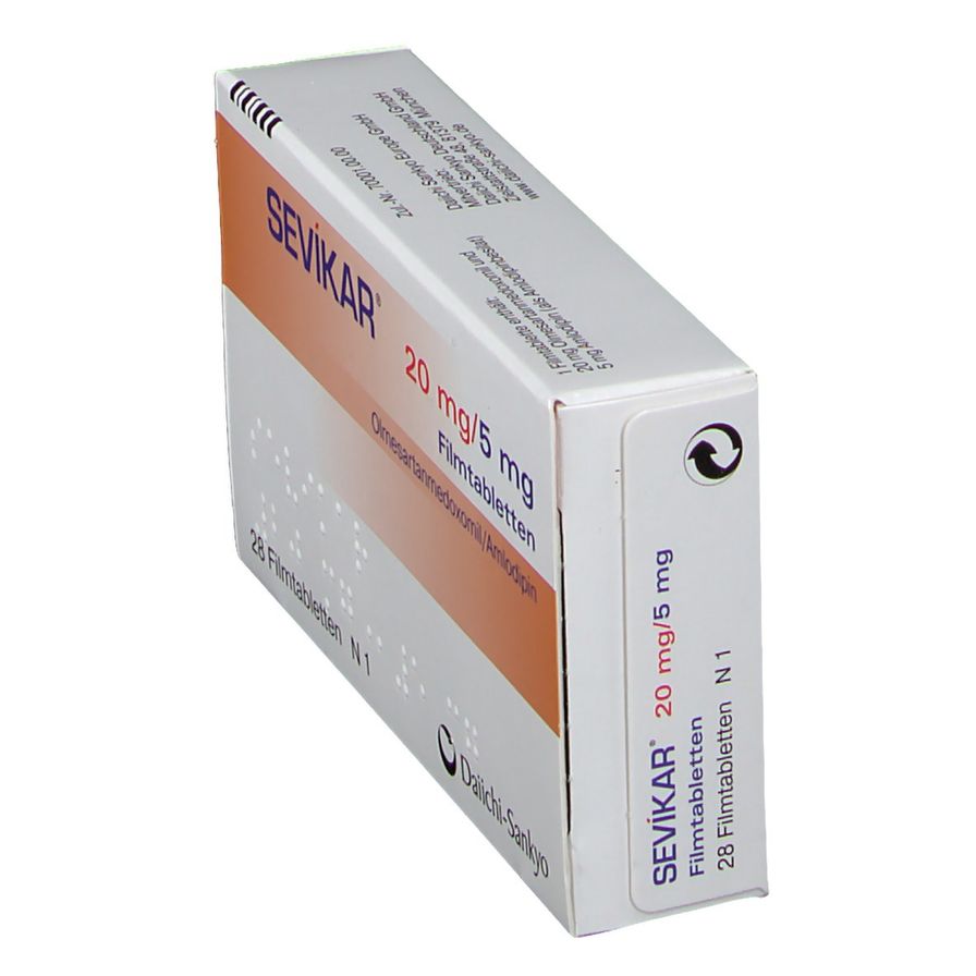 SEVIKAR® 20 mg/5 mg 28 St - shop-apotheke.com