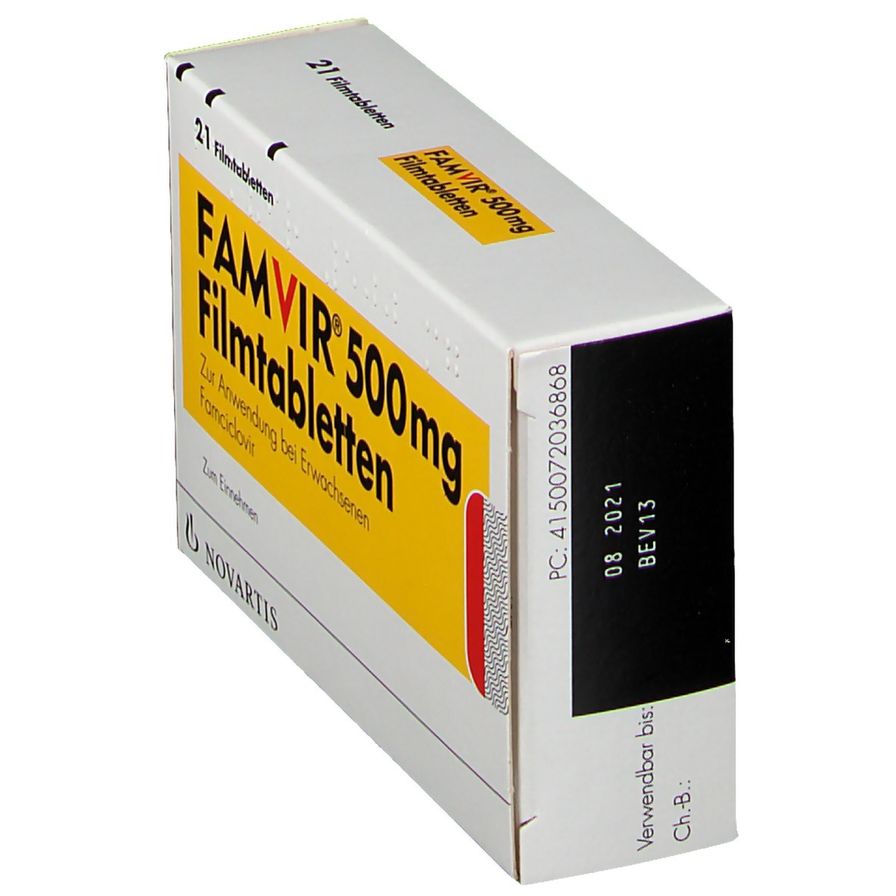 FAMVIR® 500 mg 21 St - shop-apotheke.com