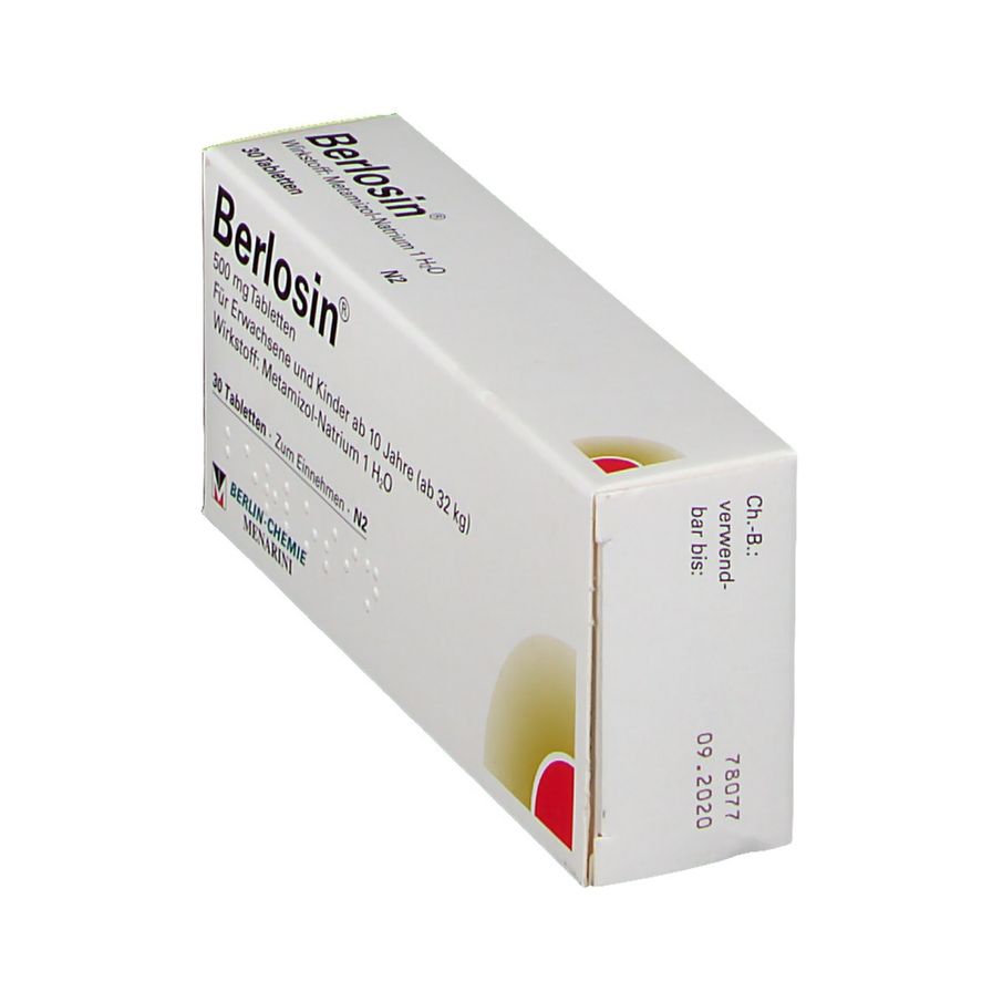 Berlosin® 500 mg 30 St - shop-apotheke.com