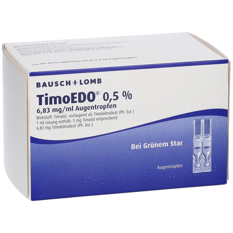TimoEDO® 0,5% 120x0,5 ml - shop-apotheke.com