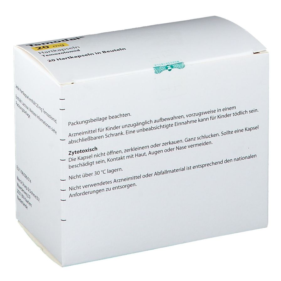 Temodal® 20 mg 20 St - shop-apotheke.com