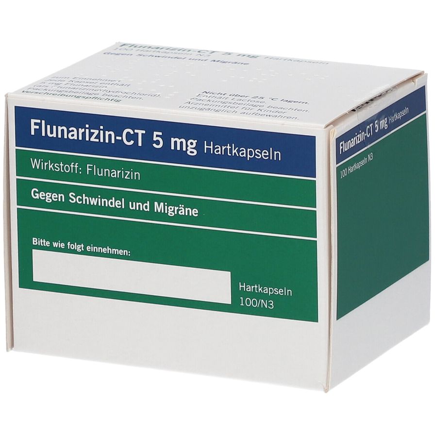 Flunarizin-CT 5 mg 100 St - shop-apotheke.com